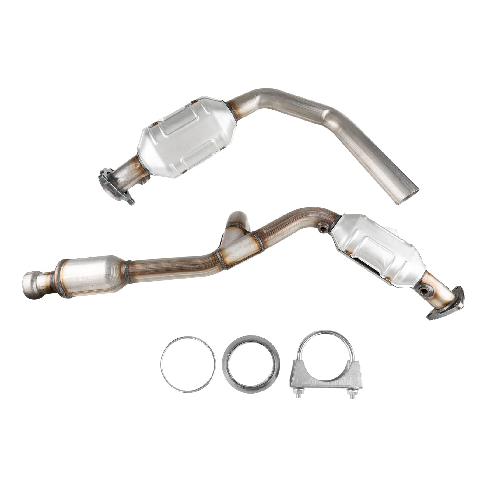 Amazon.com: KAC High Flow Stainless Stee Catalytic Converter, 50497 ...