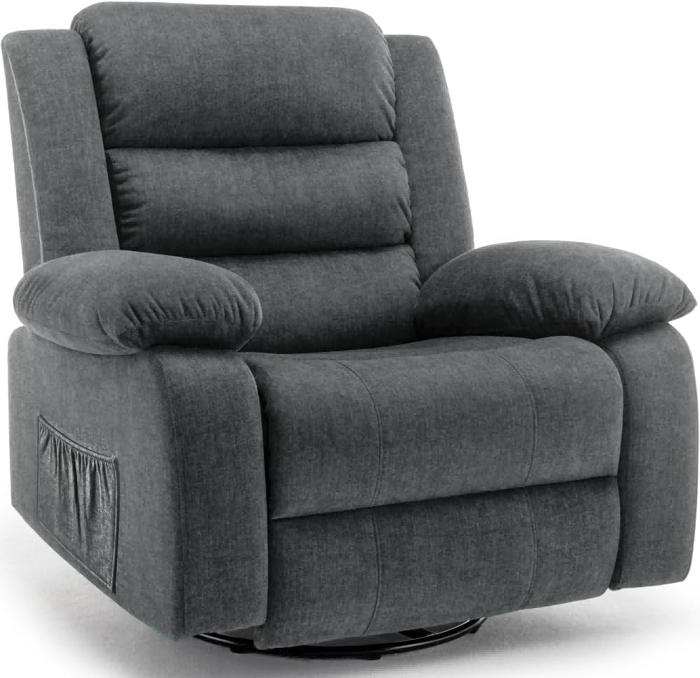 Korser Recliner Chair, Wide Rocker Chair, Rocking Recliner Chair with ...