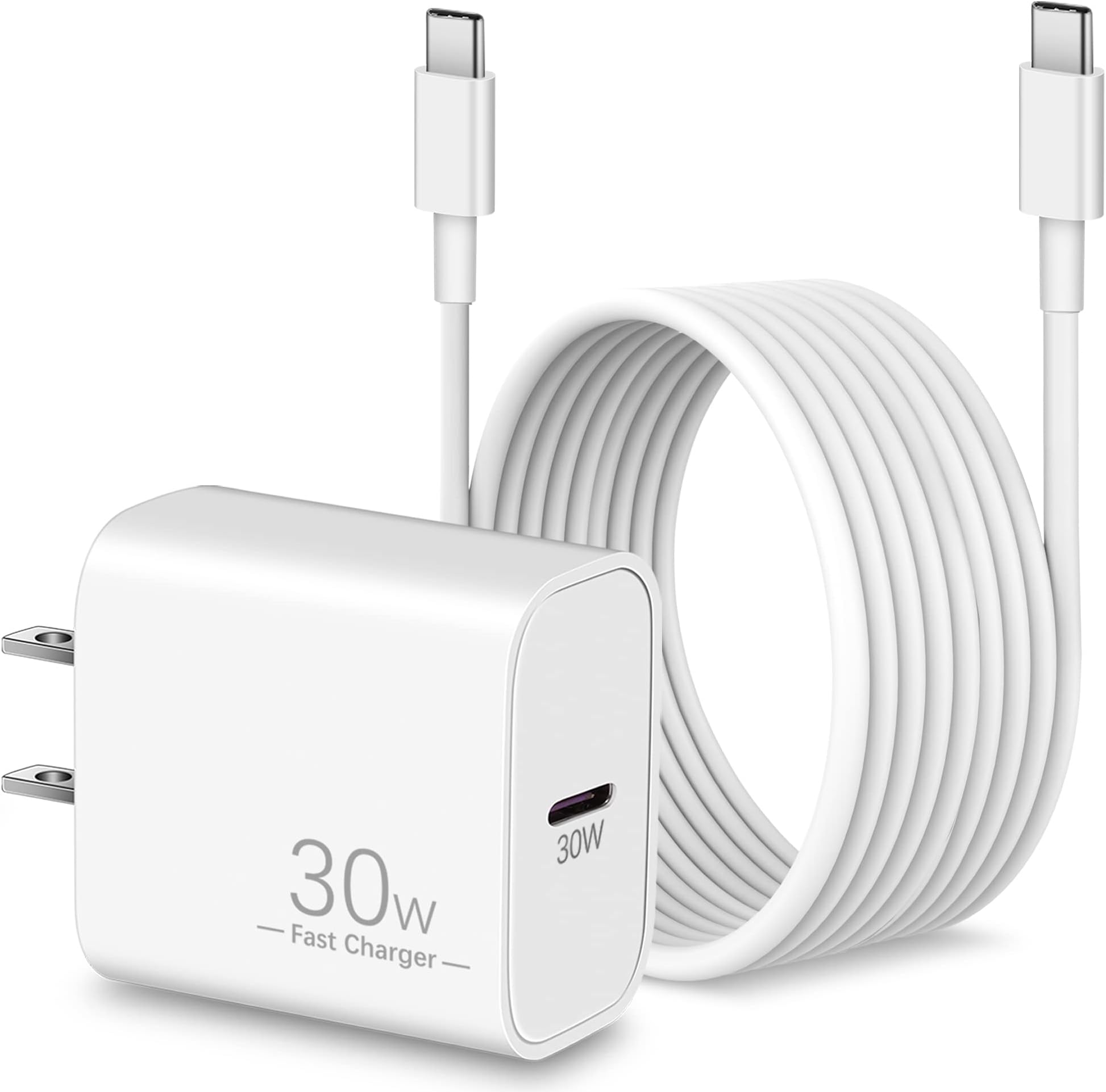 Amazon.com: 30W USB C Charger for iPad Pro 12.9, 11 inch 2023 2022 2021 ...