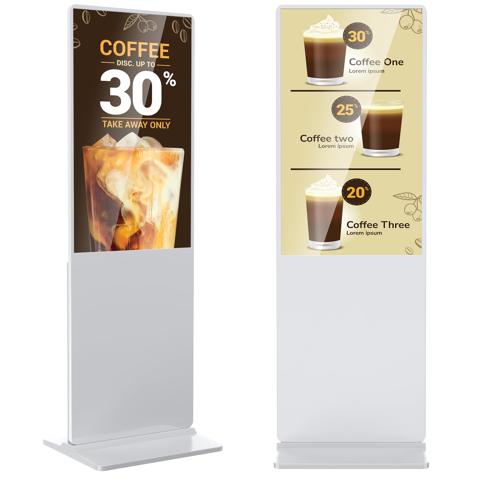 Amazon.com: YCKJNB 43 inch Indoor Digital Signage 2K LCD Screen IPS ...