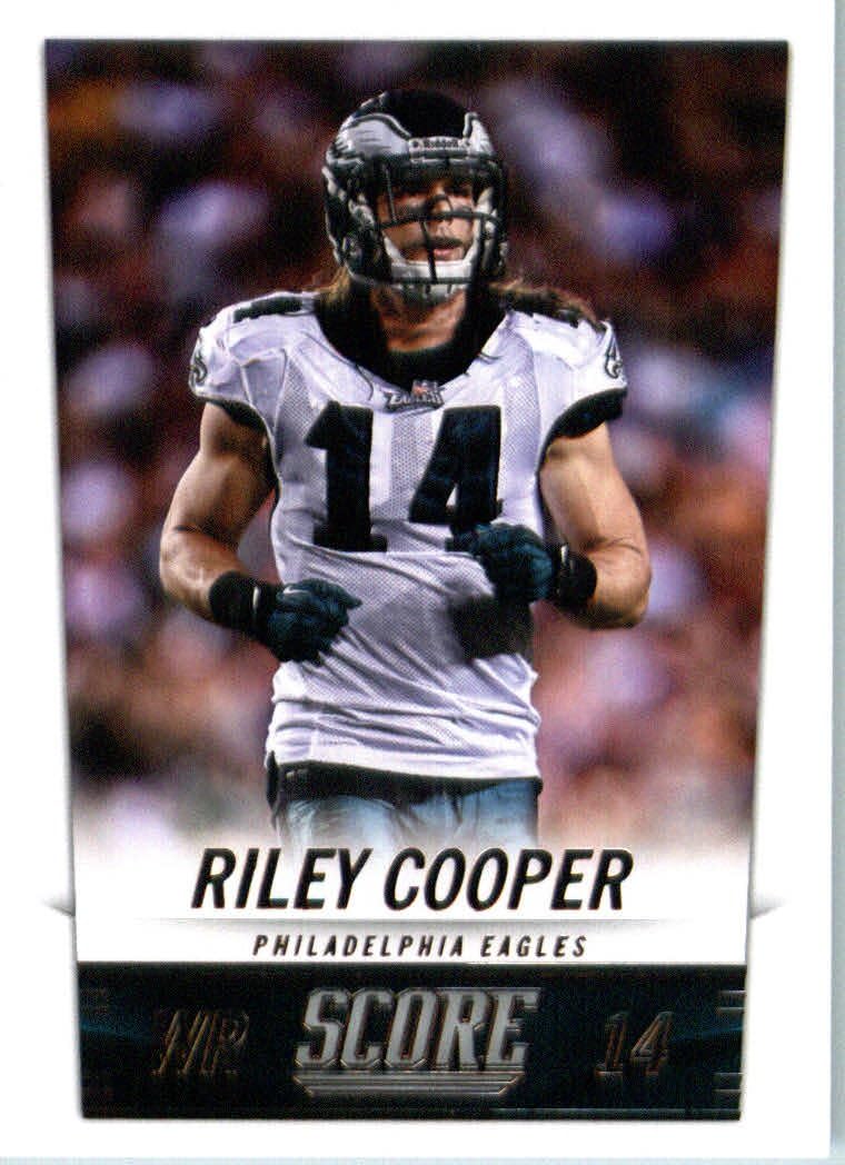 Amazon.com: 2014 Score Football Card #166 Riley Cooper - Philadelphia ...
