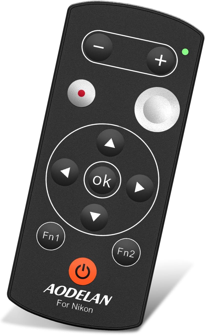 Foto&Tech FTML-L3 Inalámbrico Remoto para Nikon D7500 D750 D3400 D3300 ...