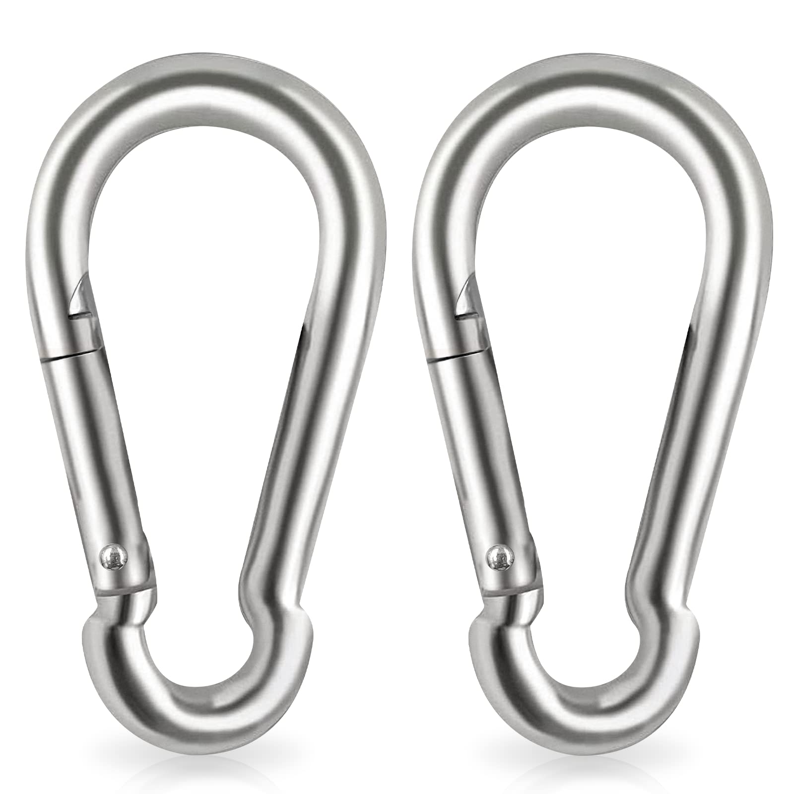 Snapklik.com : Acquwistach Carabiner Clips Heavy Duty 2 Pack 4 ...