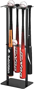 Amazon.com: Gypie Baseball Bat Holder Stand, 8 Bats 5 Balls Softball ...