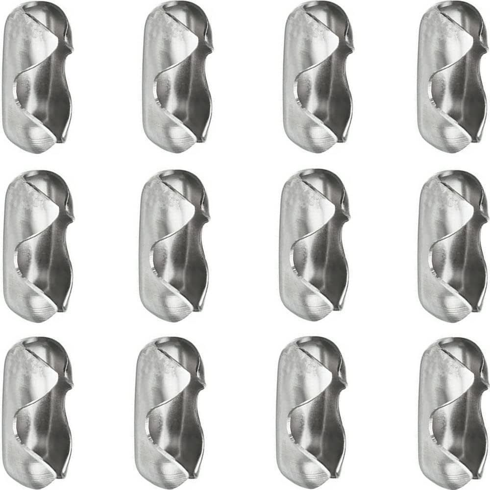 Amazon.com: Shapenty Stainless Steel Bead Ball Chain Connector Clasp ...