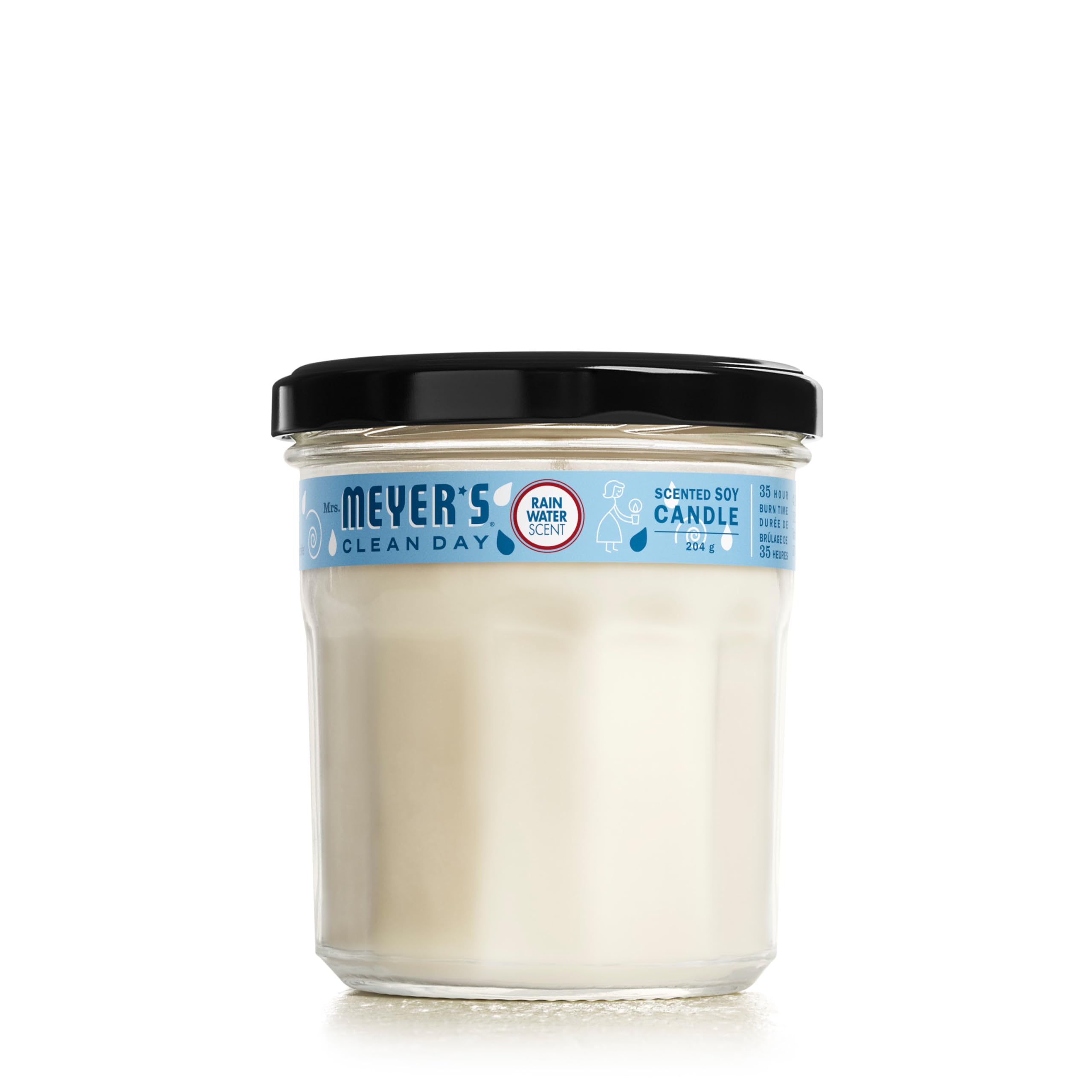 Amazon.com: Mrs. Meyer's Scented Soy Aromatherapy Candle, 35 Hour Burn ...