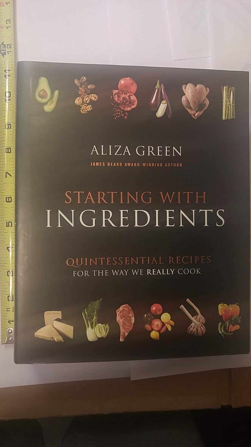 Starting with Ingredients: Green, Aliza: 9780762427475: Amazon.com: Books