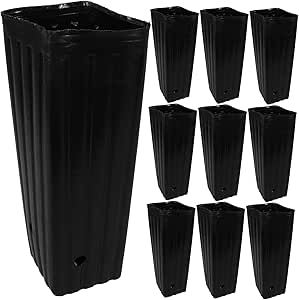 Amazon.com : Pack of 30 Bags Deep Propagation Pot Made of Tubes for ...