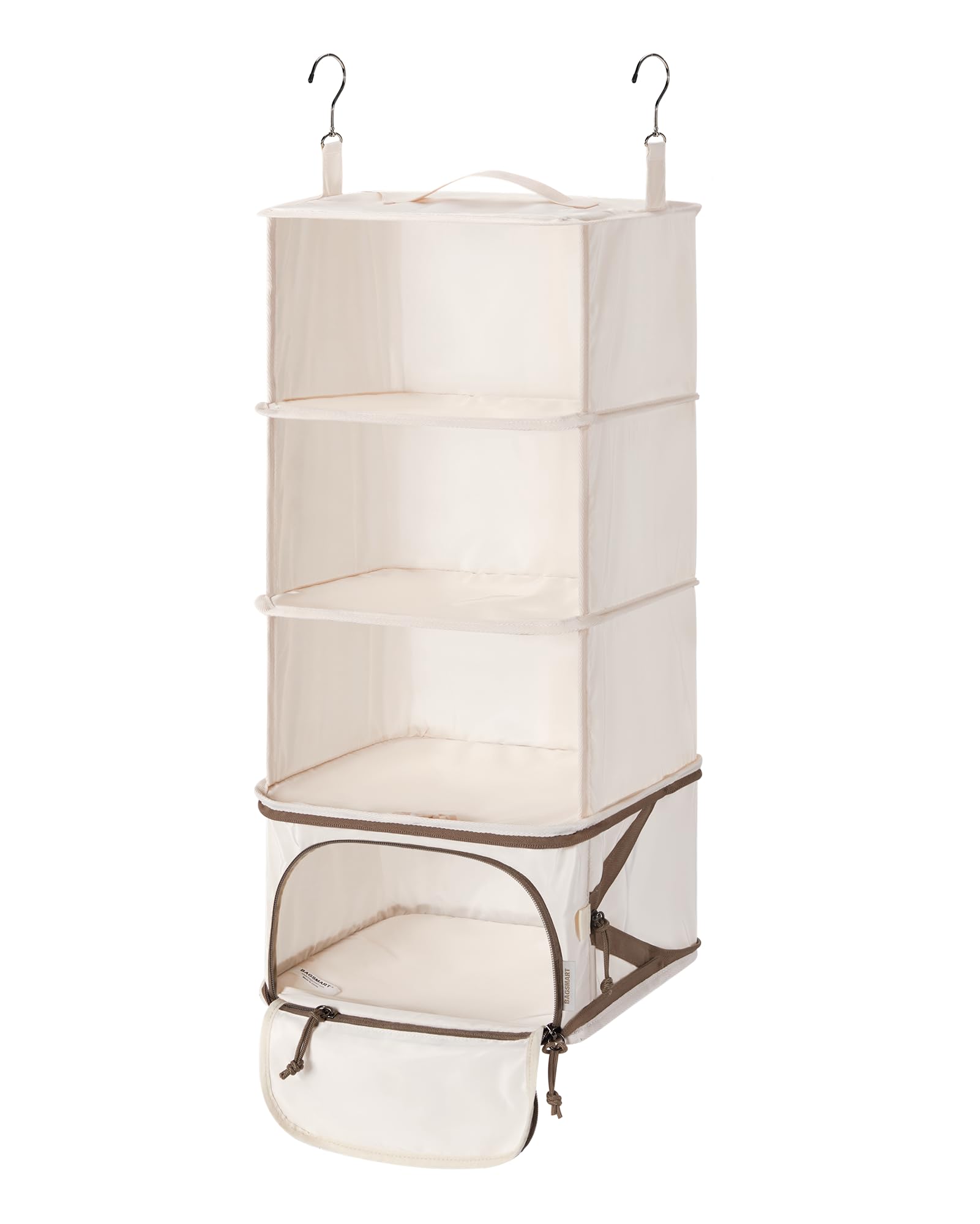 Amazon.com | BAGSMART Hanging Packing Cubes for Travel, Hanging Shelves ...