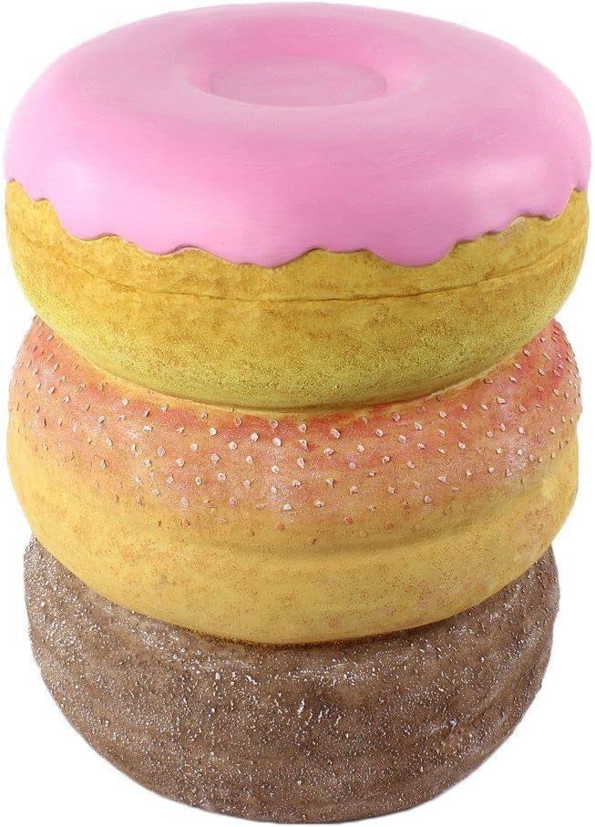 Amazon.com: Third Drawer Down Studio Giant Pink Donut Stool : Home ...