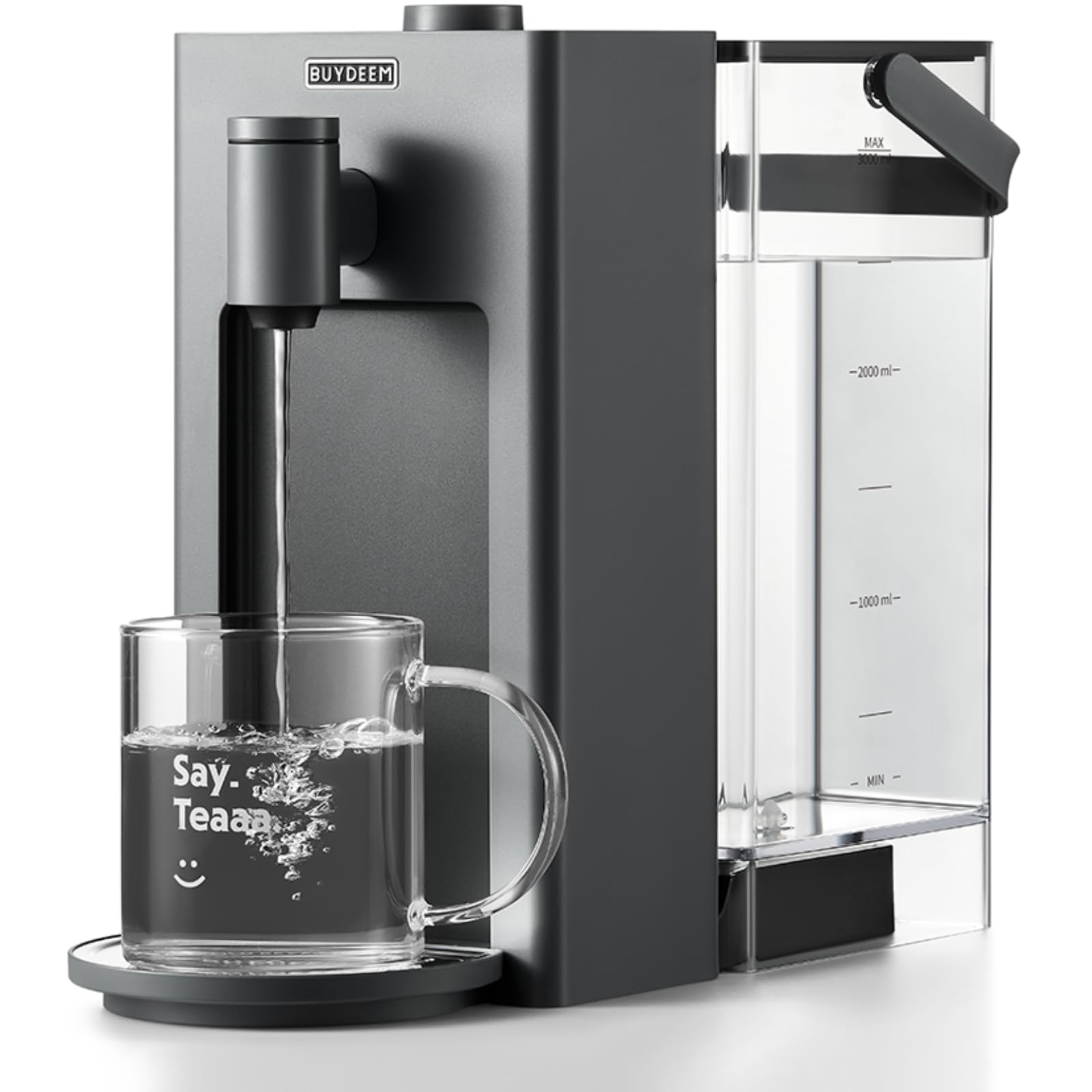 BUYDEEM S9023 3L Instant Hot Water Dispenser, Countertop Water Boiler ...