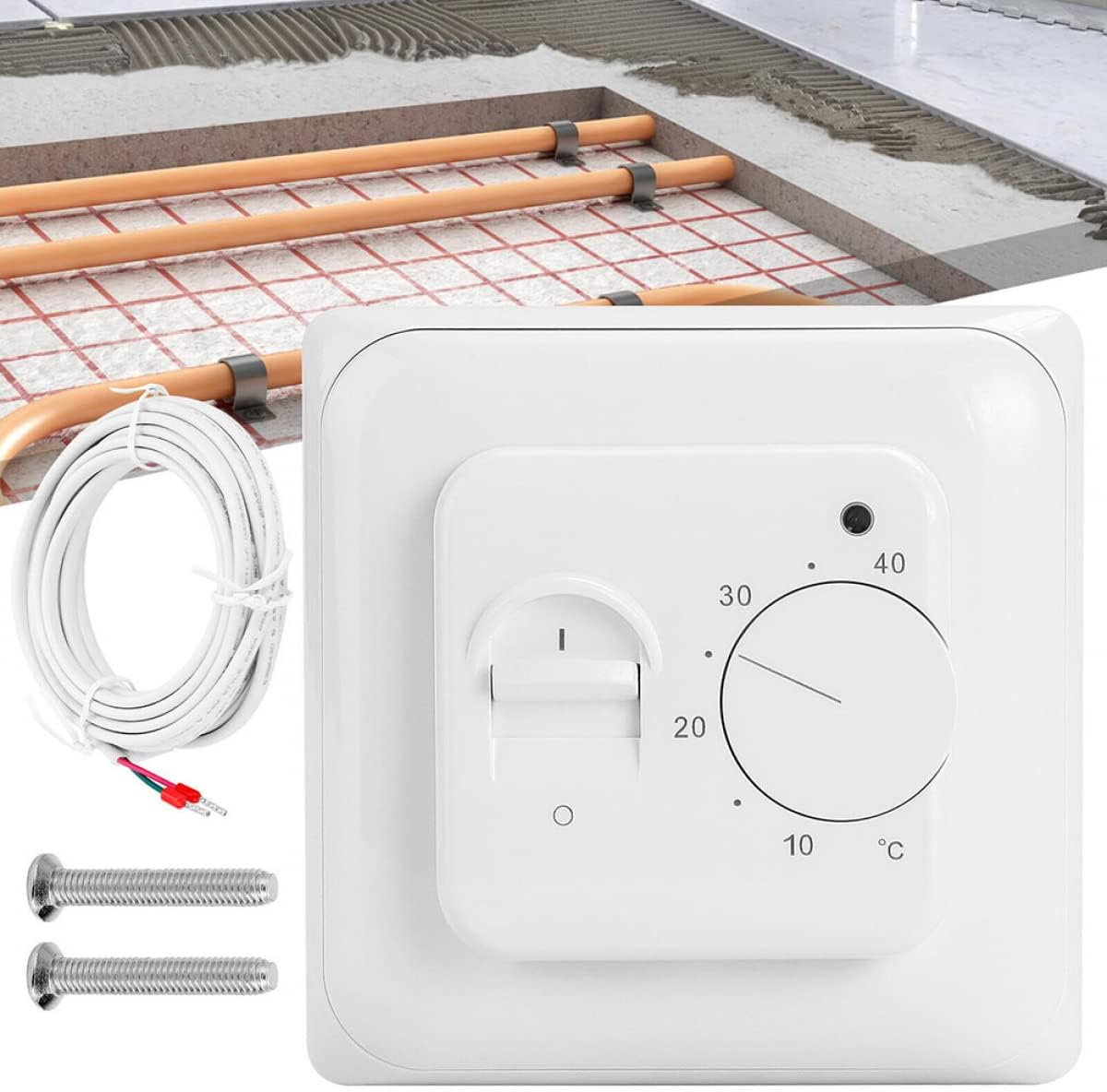 Electric Heating Manual Thermostat Underfloor, Electric UnderFloor ...