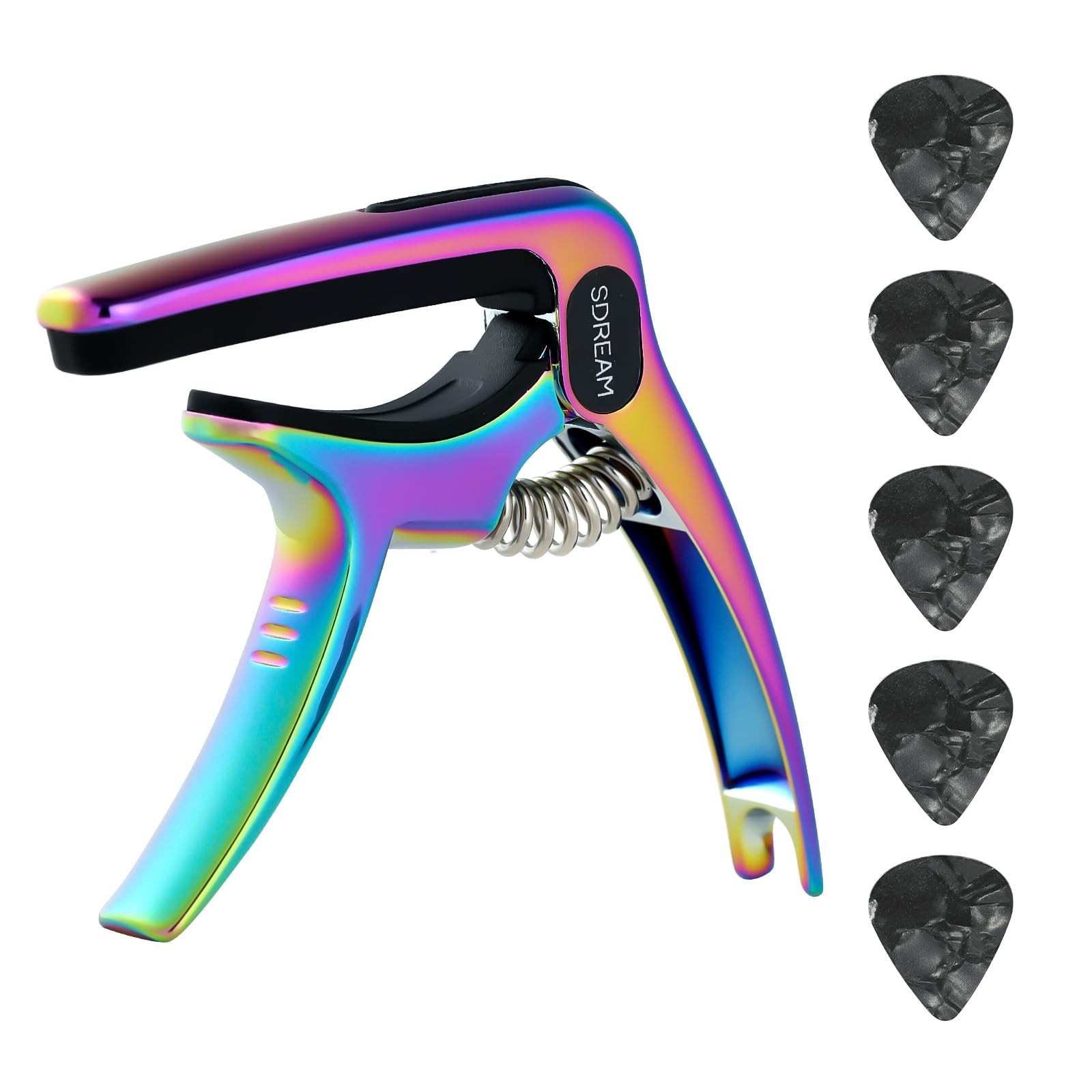 Amazon.com: Guitar Capo for Acoustic and Electric Guitar, Guitar Clamp ...