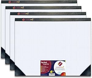 CADMUSPRO Bloco gráfico grande de 56 x 43 cm, grade de quadrilha de 1/ ...