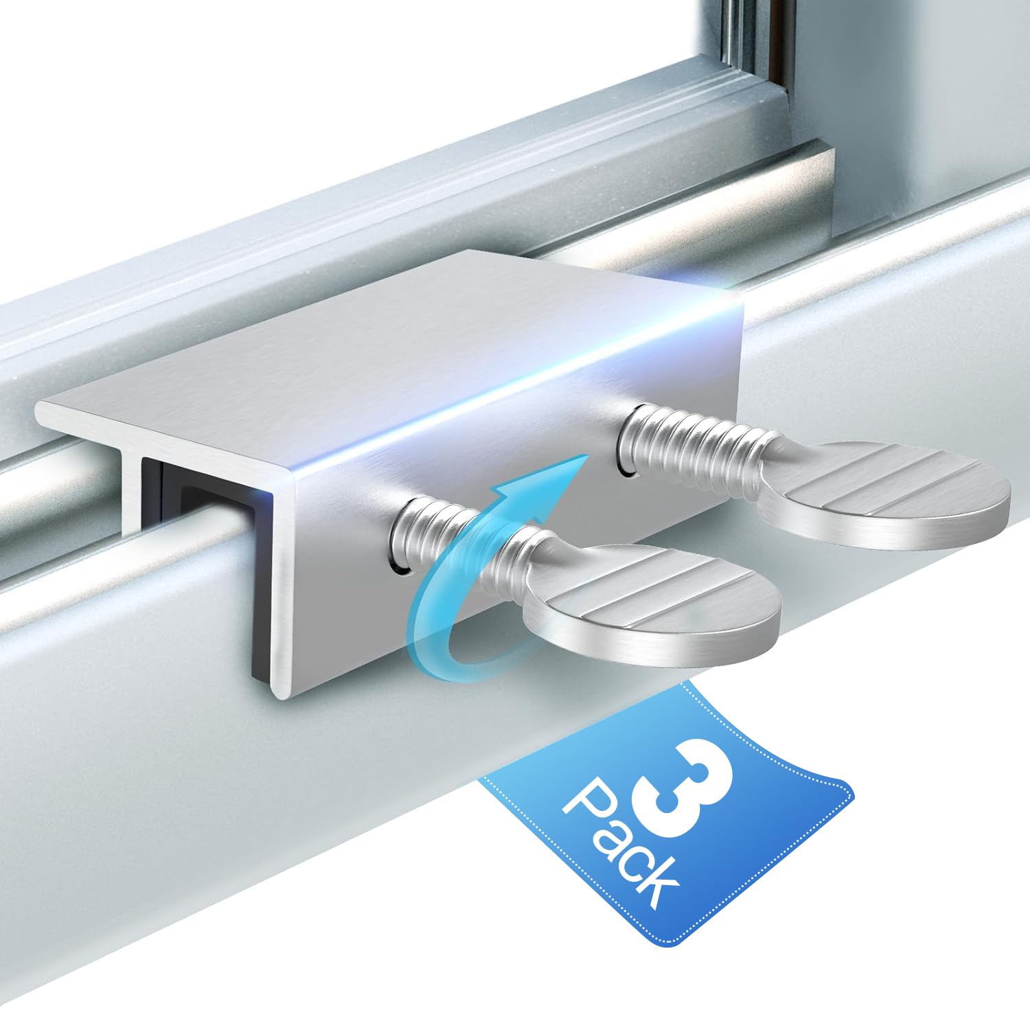 Snapklik.com : Sliding Window Locks Security Up And Down Window - 3 Set ...