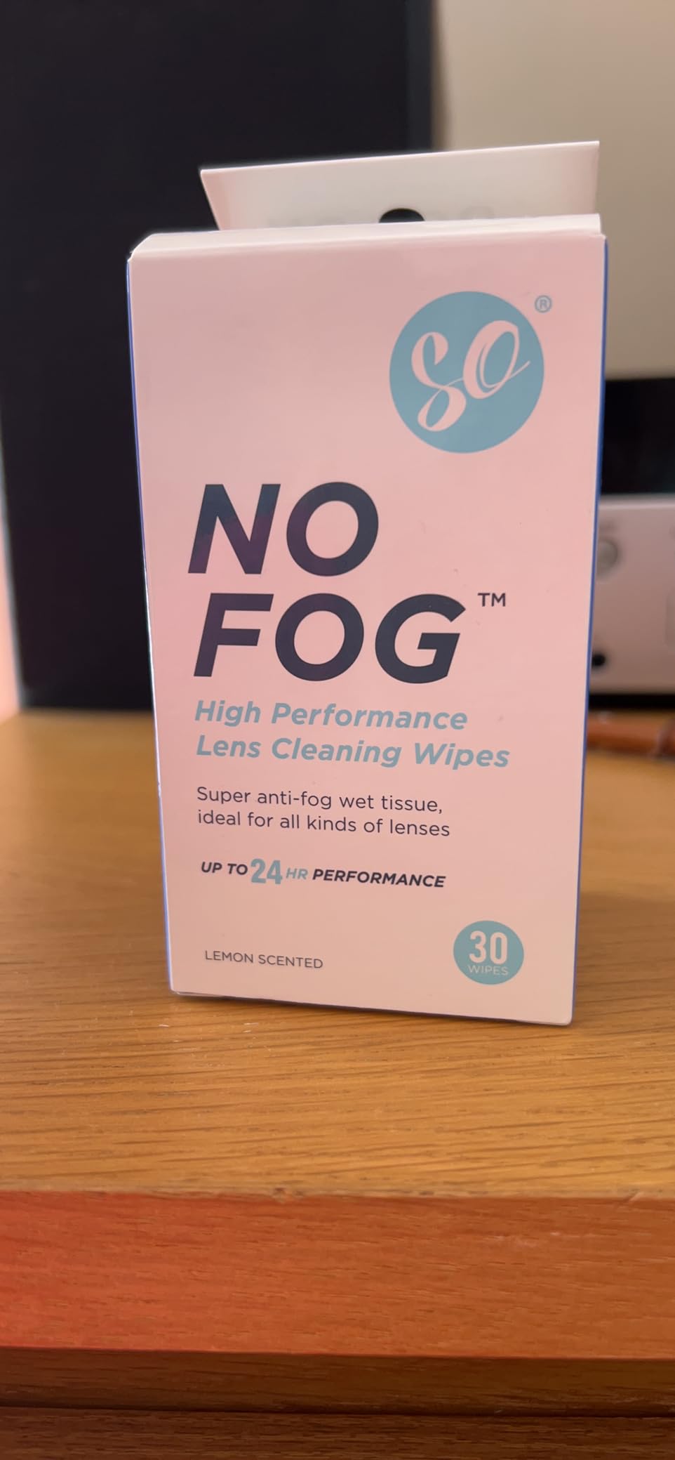 SO NO Fog Anti-Fog Wipes, Steamed Up Glasses, Glasses Cleaning, Fog ...