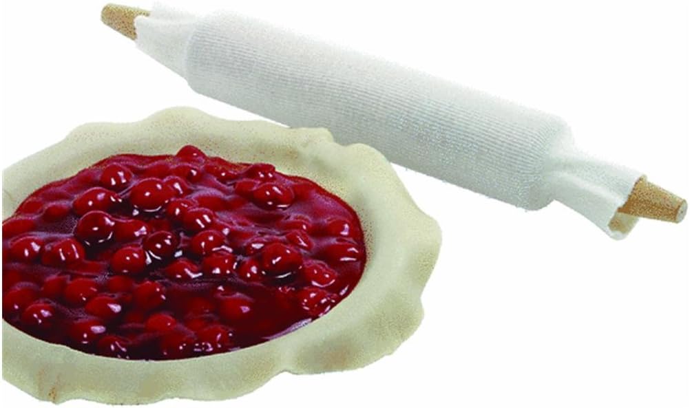 Amazon.com: Norpro Rolling Pin Covers-2 Pieces, White : Home & Kitchen