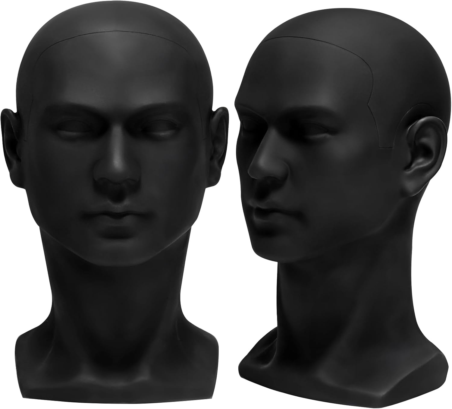 Amazon Zoofox Male Mannequin Head For Hats Pvc Manikin Head With