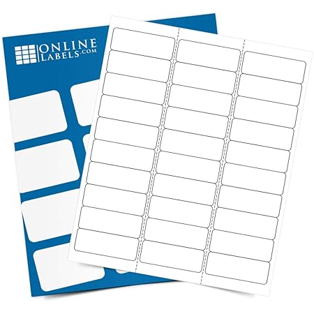 Amazon.com : Customizable Address & Mailing Labels - 2.625 x 1 ...