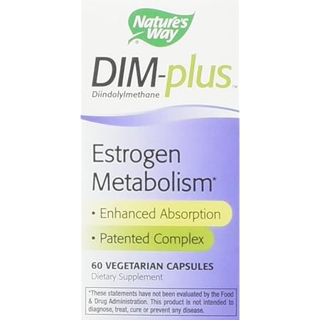 Amazon.com: Nature's Way DIM-Plus, DIM Supplement, Supports Balanced ...