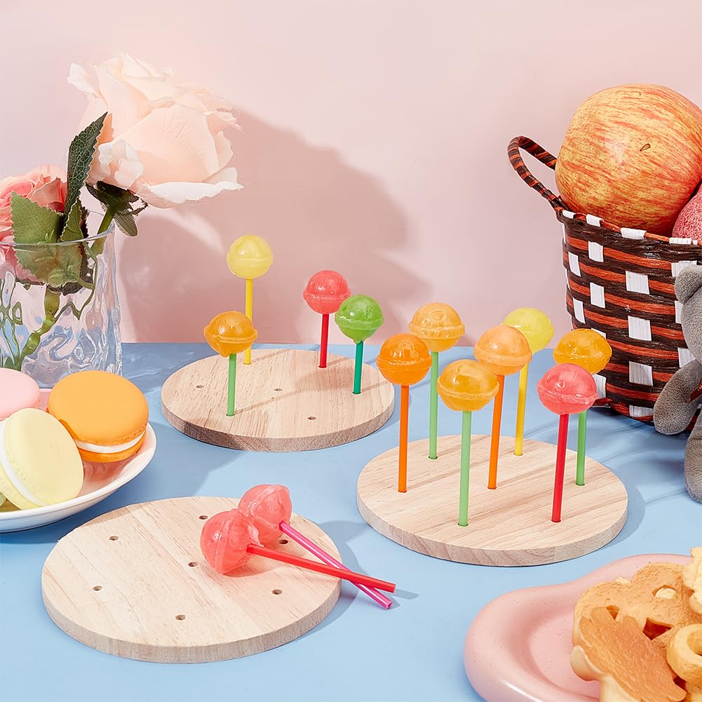 Lollipop Wooden Display Stand