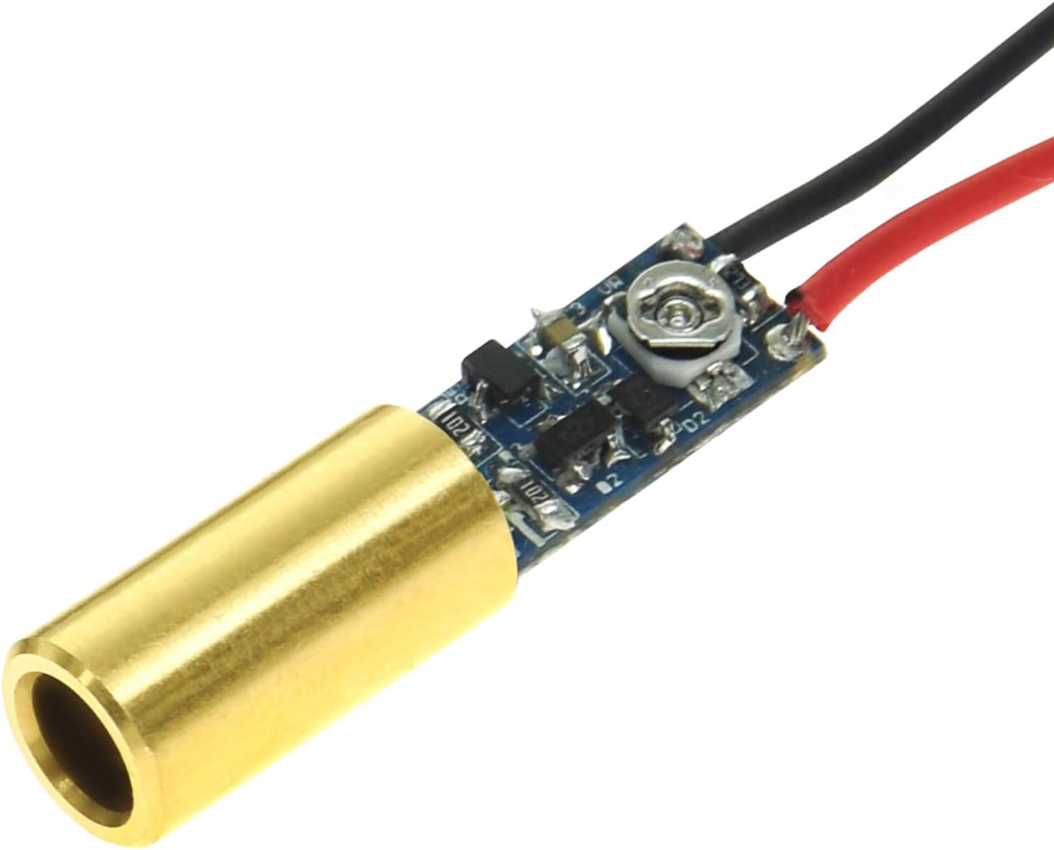 Amazon.com: Qiaoba 505nm 5mw Green Laser Module Diode 515nm Beam Dot ...