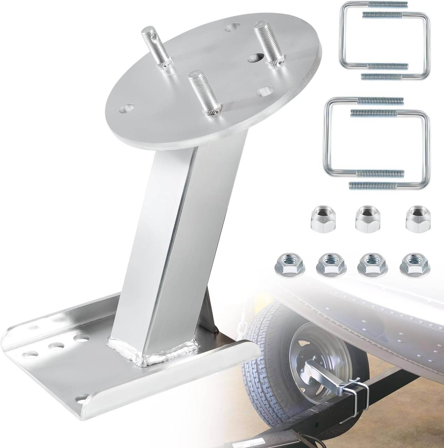Amazon.com: 3001.0064 Spare Tire Mount for Trailer, Spare Tire Carrier ...