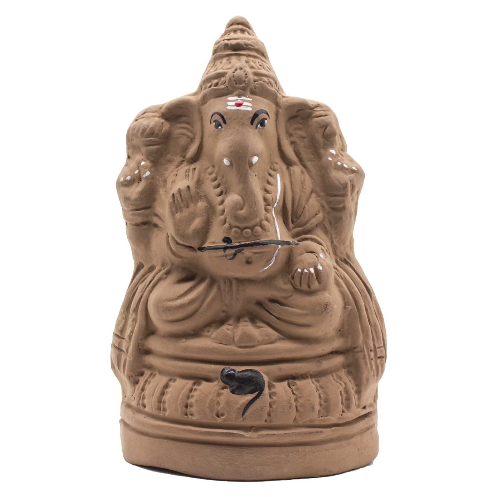 Seed Paper India Eco Friendly Plantable Classic Ganesha Idol Naturally ...