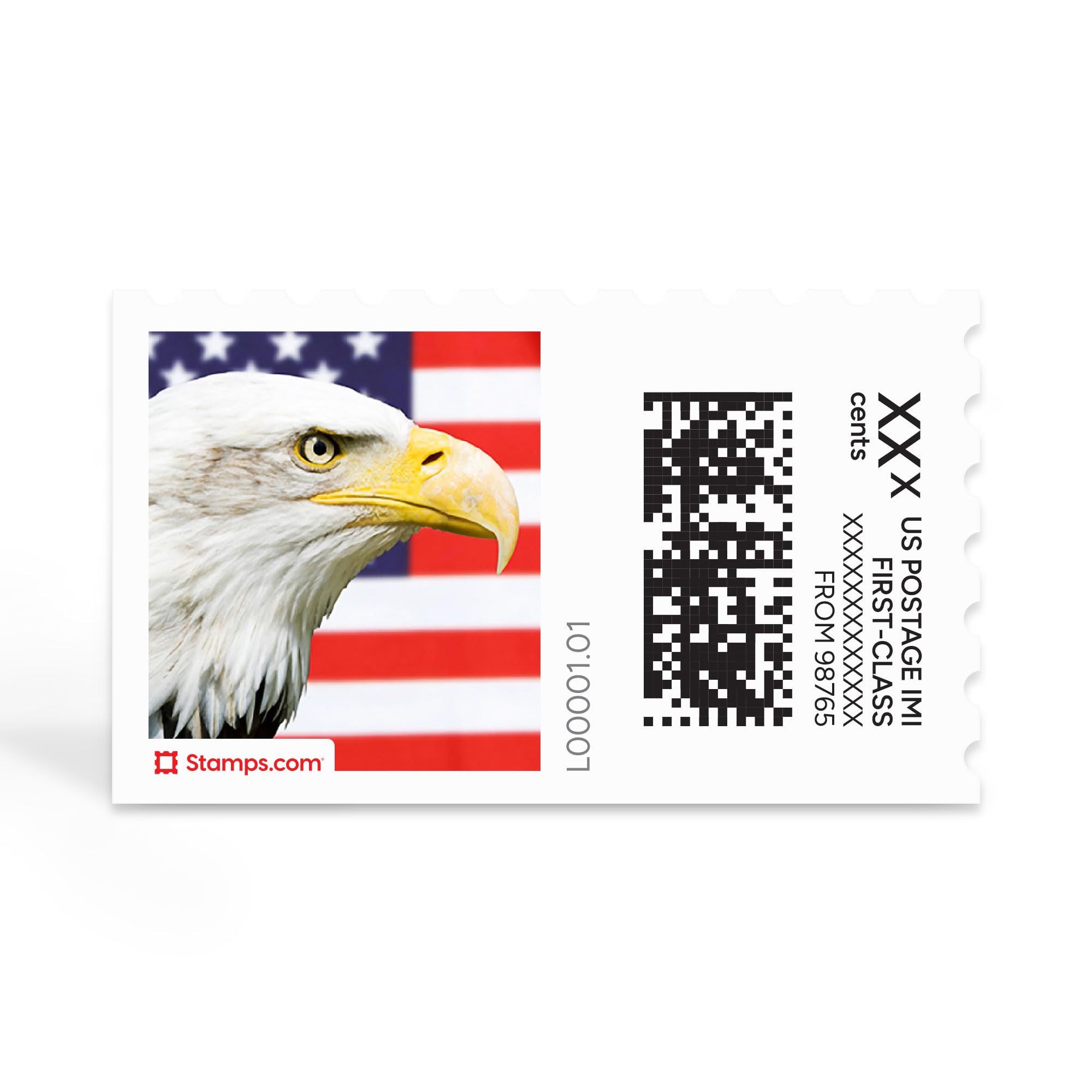 On-demand Postage Printing NetStamps 120-Pack Printable Postage Labels ...