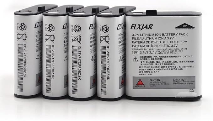 Amazon.com: hflexgrad (5-Pack) 3.7V 1400mAh BL-T22 Li-ion Battery ...
