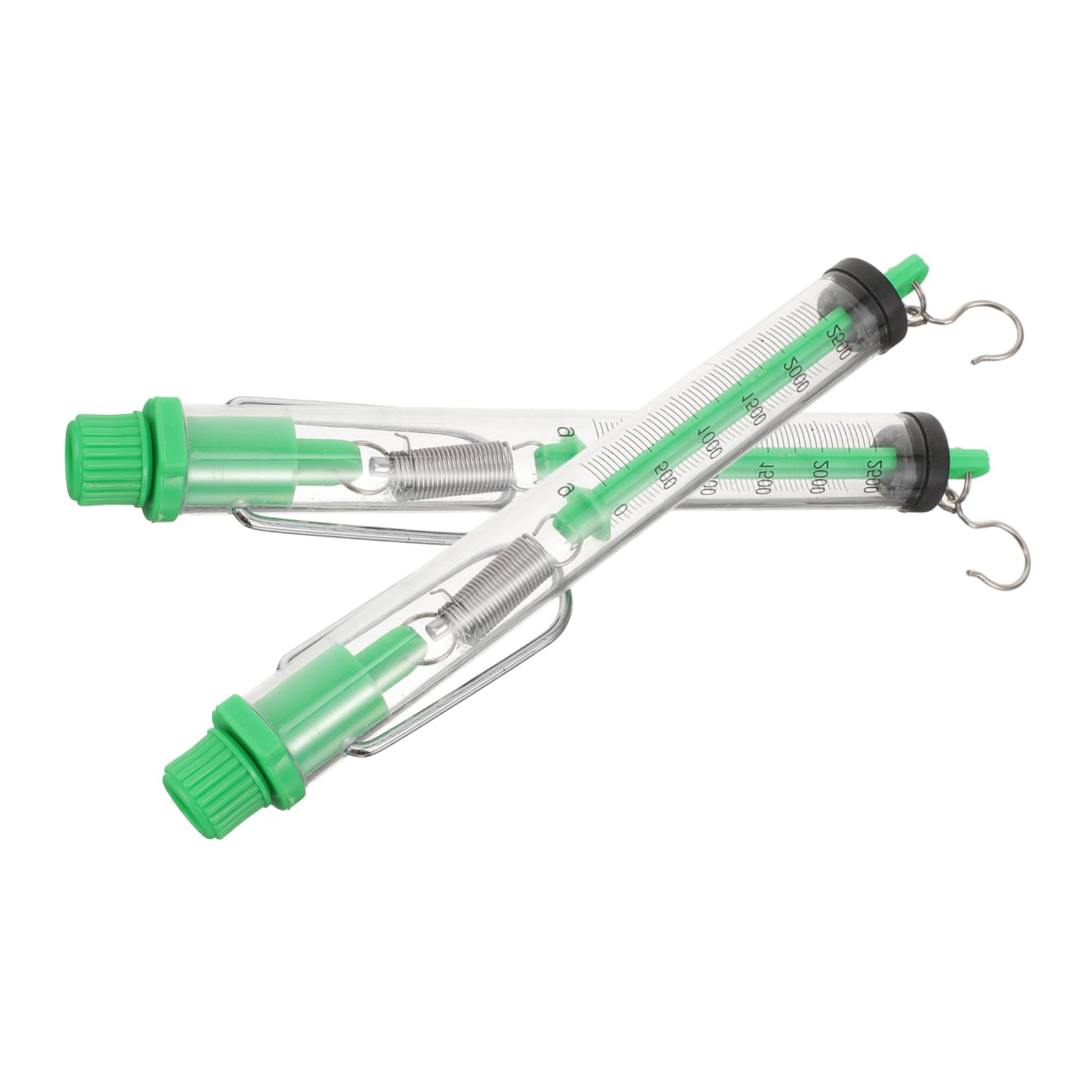 Hohopeti 2pcs Dynamometer Spring Balance Gram Scale Mechanical Scale ...