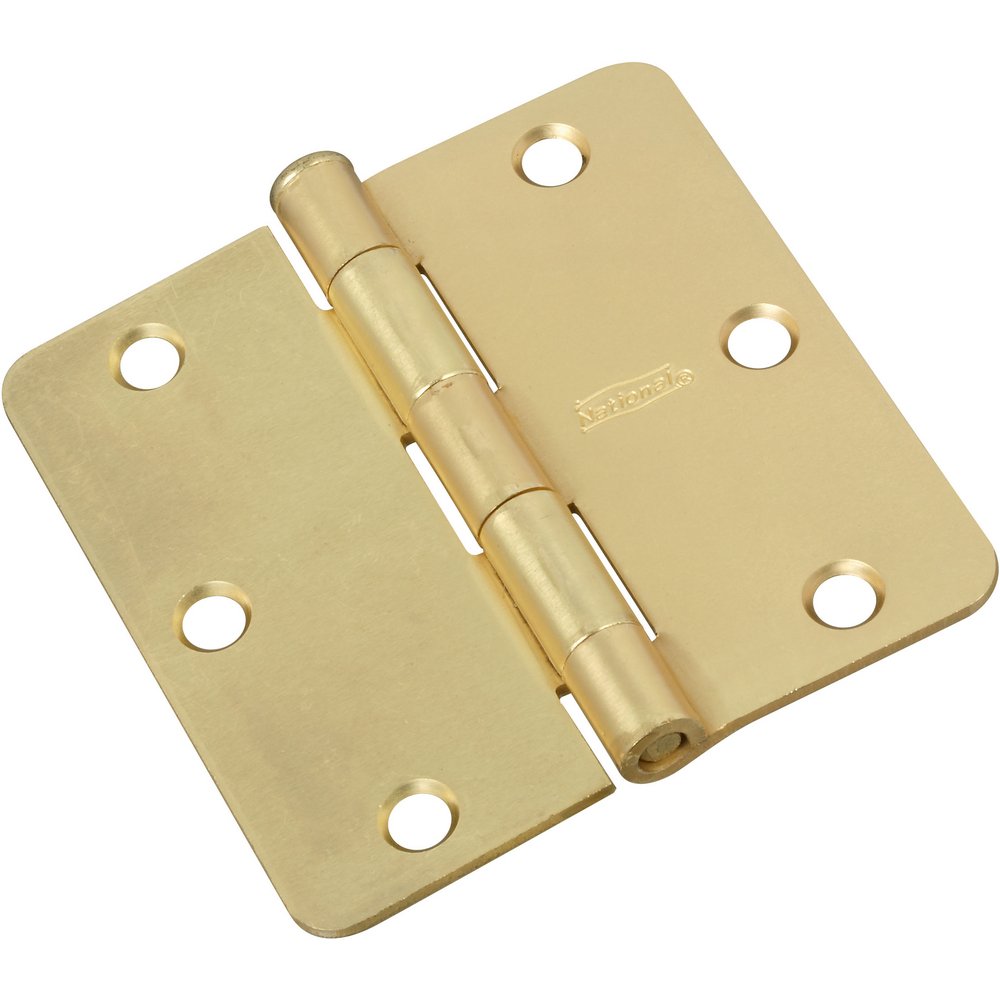 National Hardware N144-352 512RC Door Hinges in Brass , 3-1/2" - Amazon.com