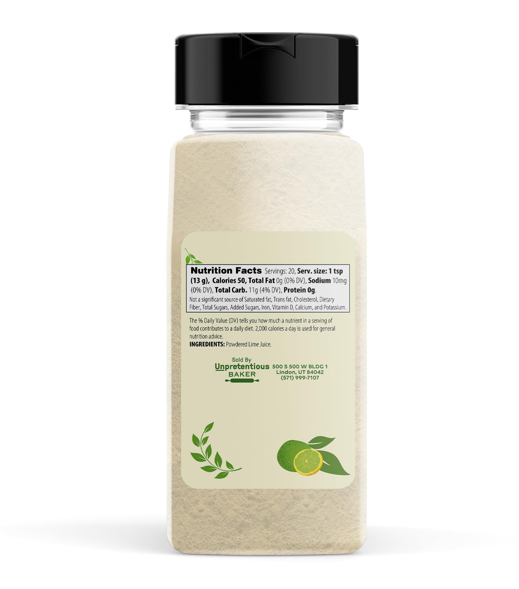 Snapklik.com : Unpretentious Lime Fruit Powder
