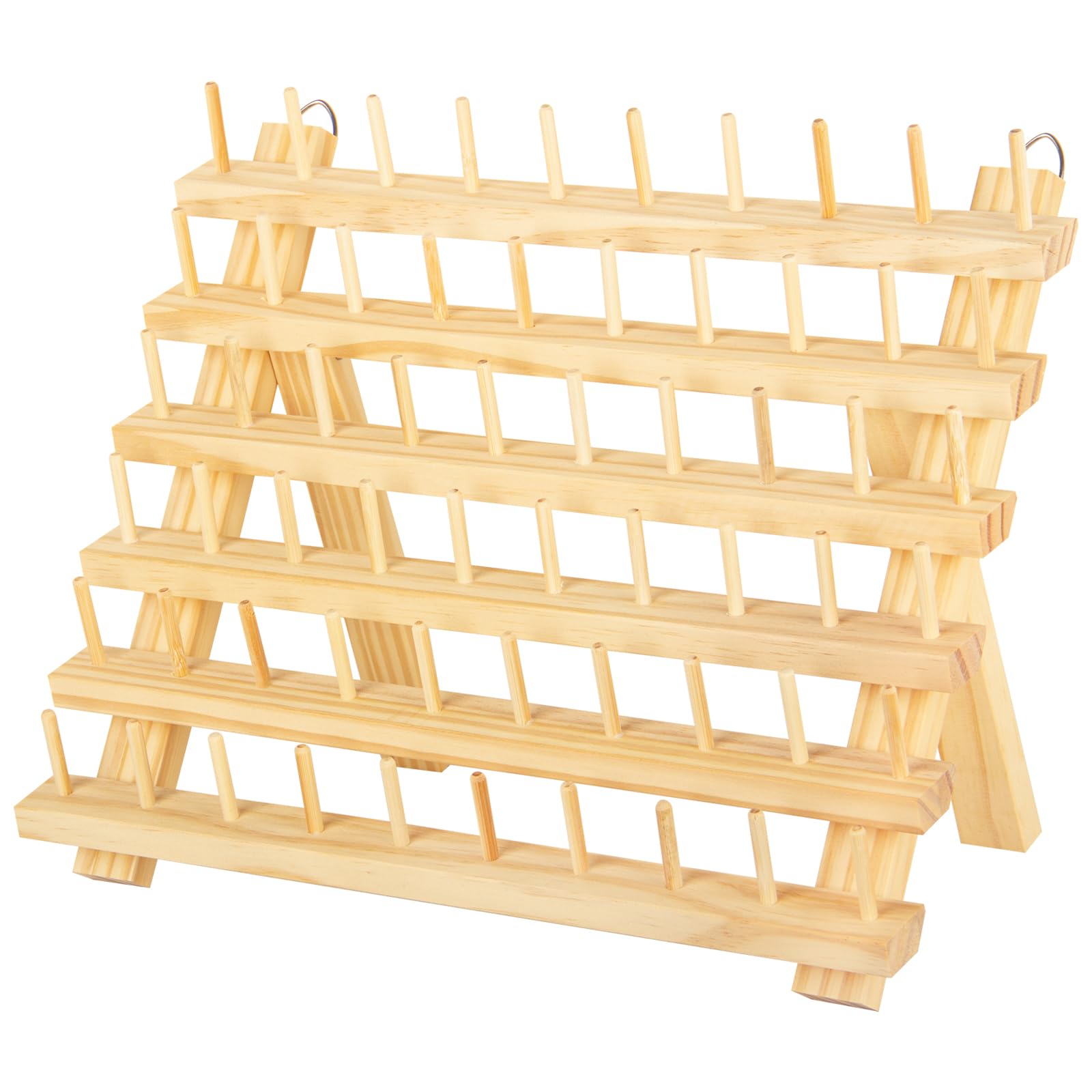 Nian Feng Braiding Hair Rack Stand for Hair Stylist, 2Pack Wooden ...