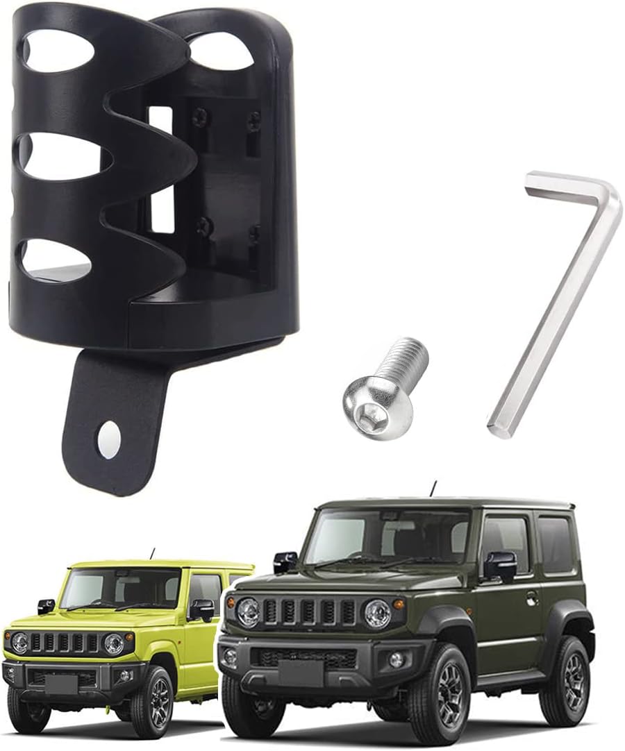 Amazon | Temiry 新型ジムニー用 ドリンクホルダー jb64W 支え JB74W 専用 ドリンクホルダー 600ml カップホルダー 取付簡単 車用 便利グッズ 新型ジムニー用 ...