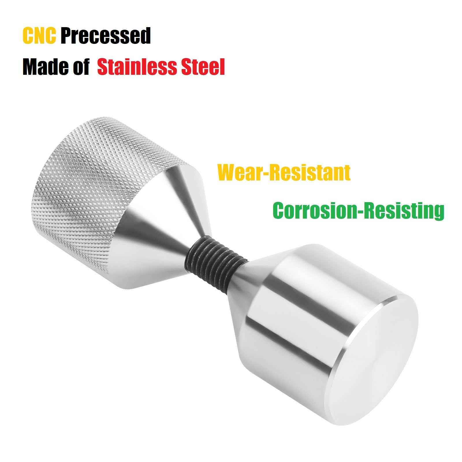 Snapklik.com : 4 Pcs Flange Two Hole Pins, 1-1/8” Two Hole Alignment ...