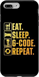 Amazon.com: iPhone 7 Plus/8 Plus Cool CNC Machinist For Men Dad Machining Programmer Engineer ...