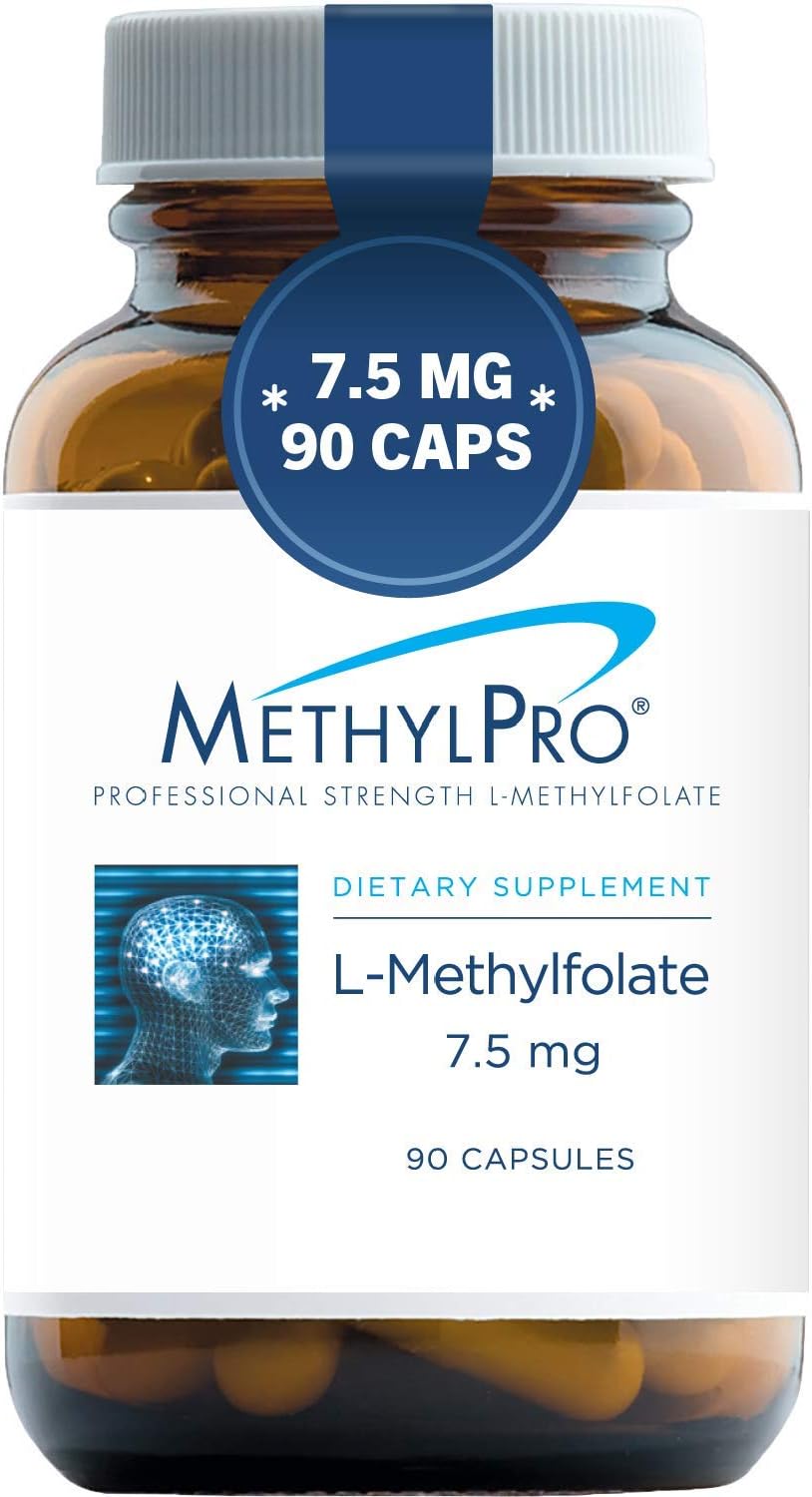 Amazon.com: MethylPro 7.5mg L-Methylfolate (90 Capsules) - Professional ...