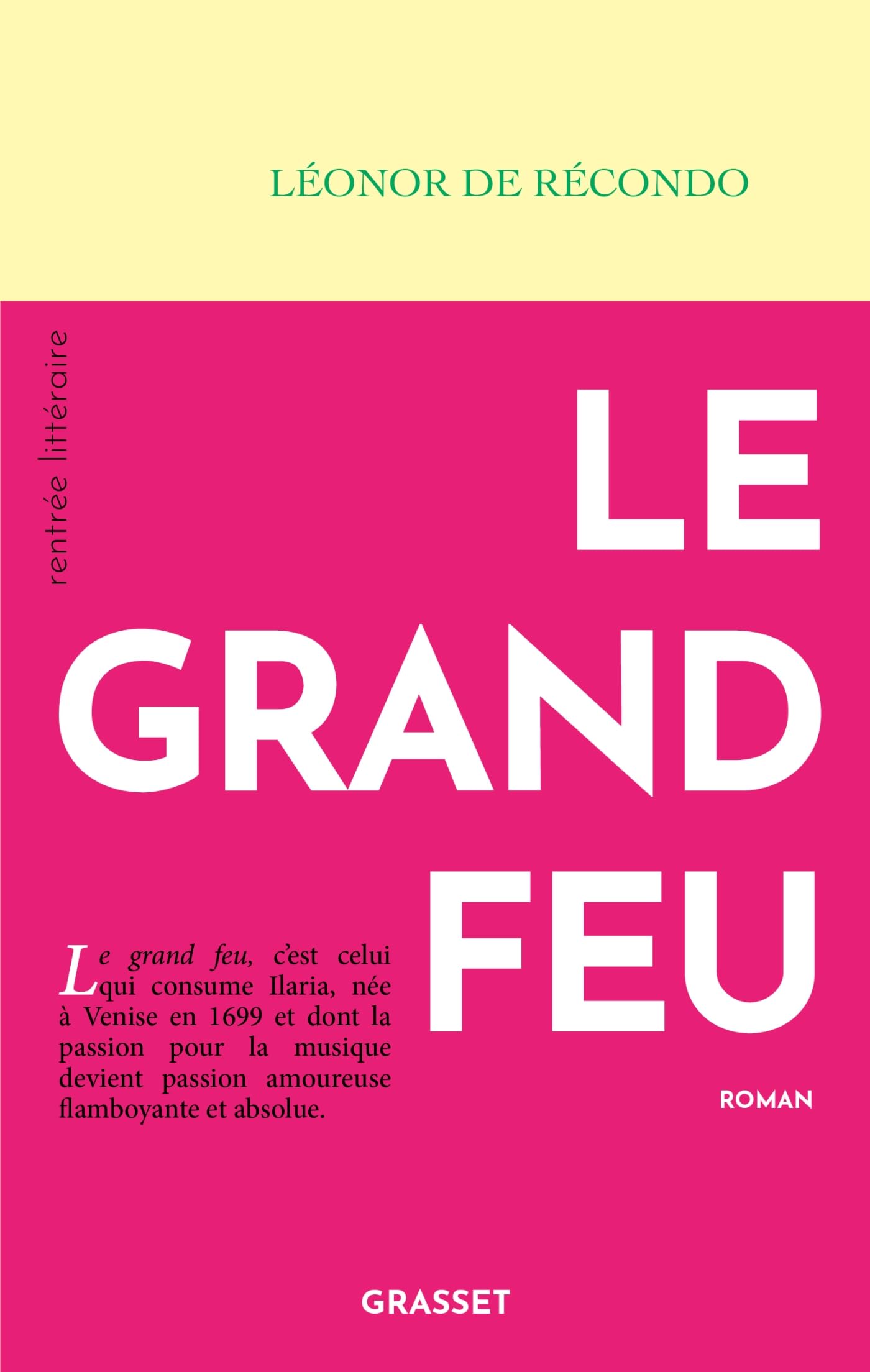 Le grand feu: roman : Récondo, Léonor de: Amazon.de: Bücher