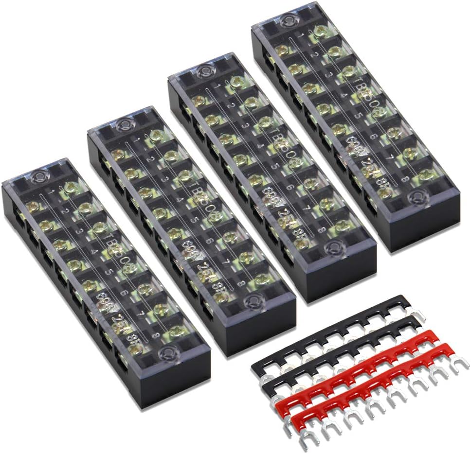 Amazon.com: GeRRiT Low Voltage Quick Connect Splitter for LED Light Strips (2 Inputs 12 Outputs ...