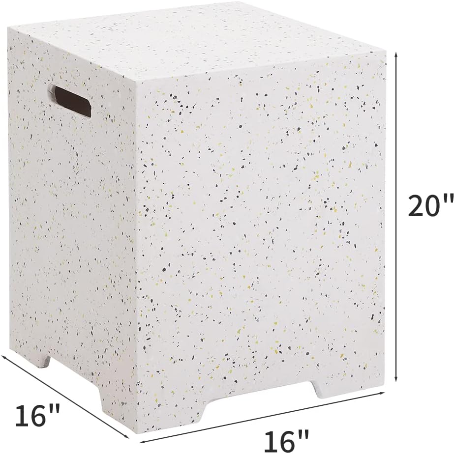 Buy Essential Lounger Propane Tank Cover Table 16 Inch , 20 Propane ...