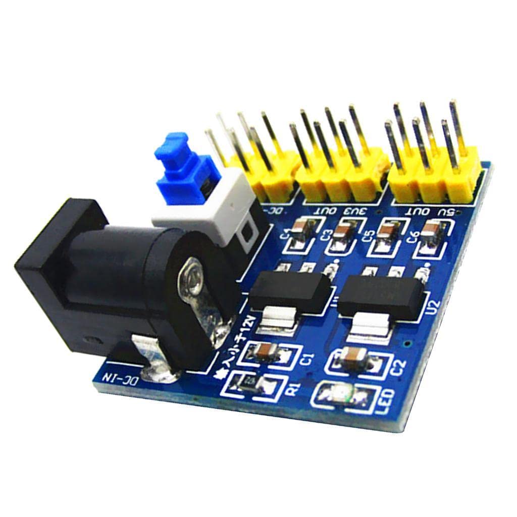MJH DC-DC 3.3V 5V 12V Power Module 3.3V 5V 12V Multi Output Voltage ...