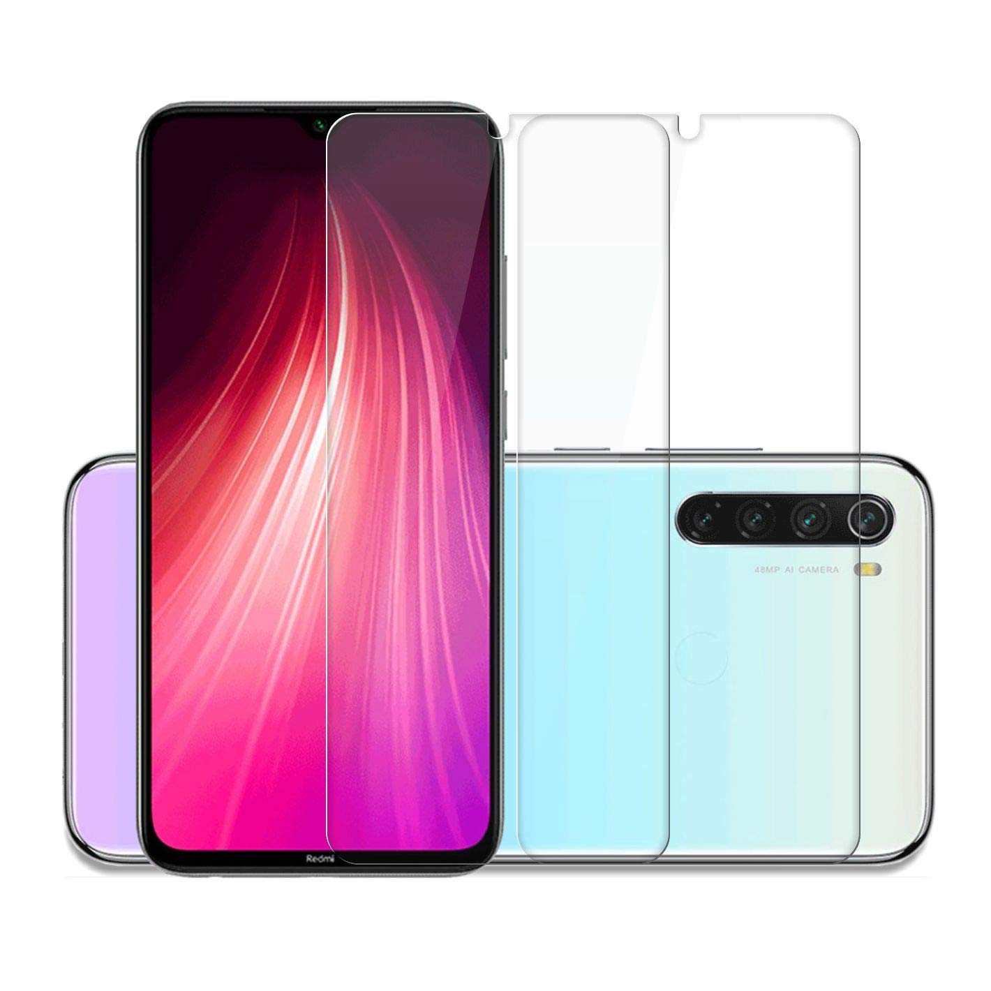 Affix Tempered Glass for Redmi Note 8, Redmi 8, Redmi 8A, Redmi 8A Dual with Easy Self ...