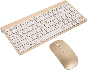Amazon | Mobestech 1 セット ワイヤレスキーボードとマウスのセット なキーボードと ワイヤレス 小型キーボード wireless keyboard and mouse ...