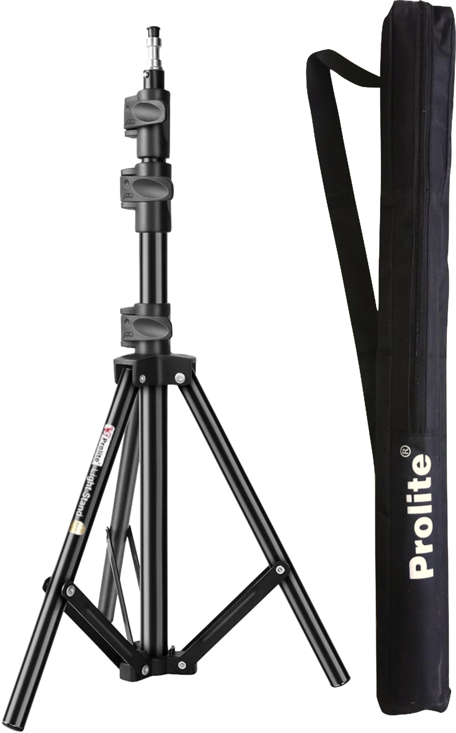 Prolite Heavy-Duty Light Stand (156 cm) with Carry Bag for Ring Light ...