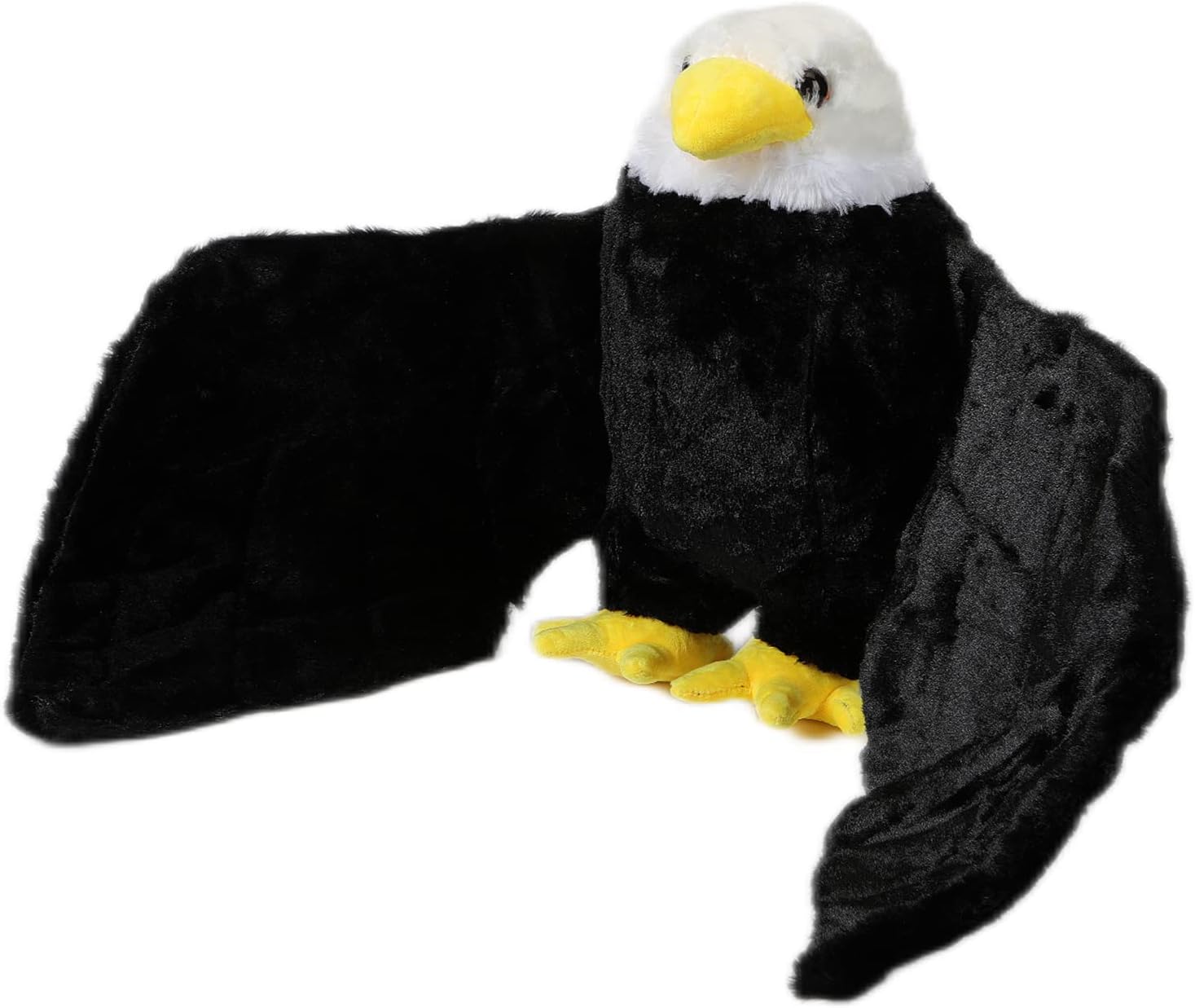 Buy Large Bald Eagle Plush Stuffed Animal, Soft American Eagle Plush ...