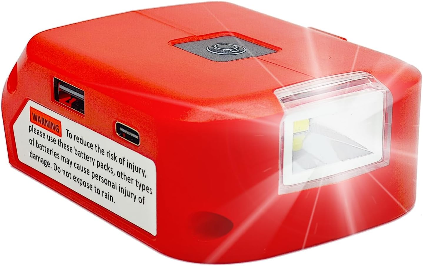 Amazon.com: M18 Battery Adapter for Milwaukee USB Charger 18v, with LED ...