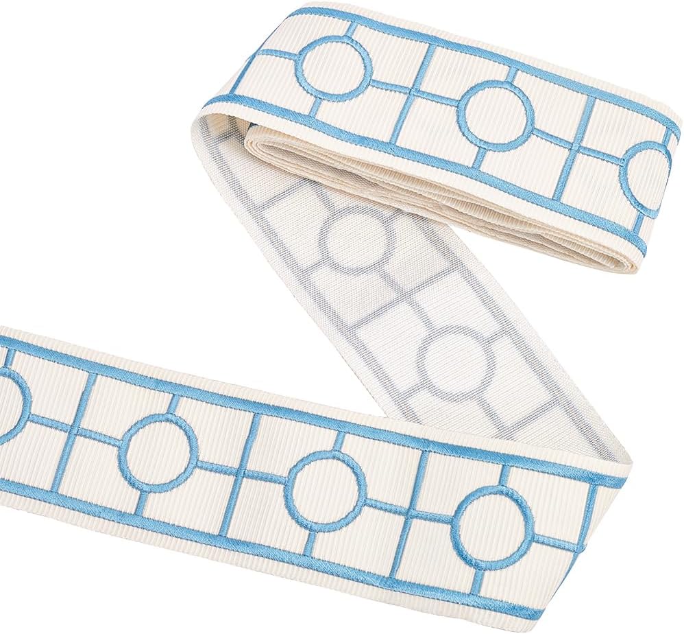 Amazon.com: FINGERINSPIRE Aqua Trim for Curtains - 2.19 Yards, 2-1/2 ...