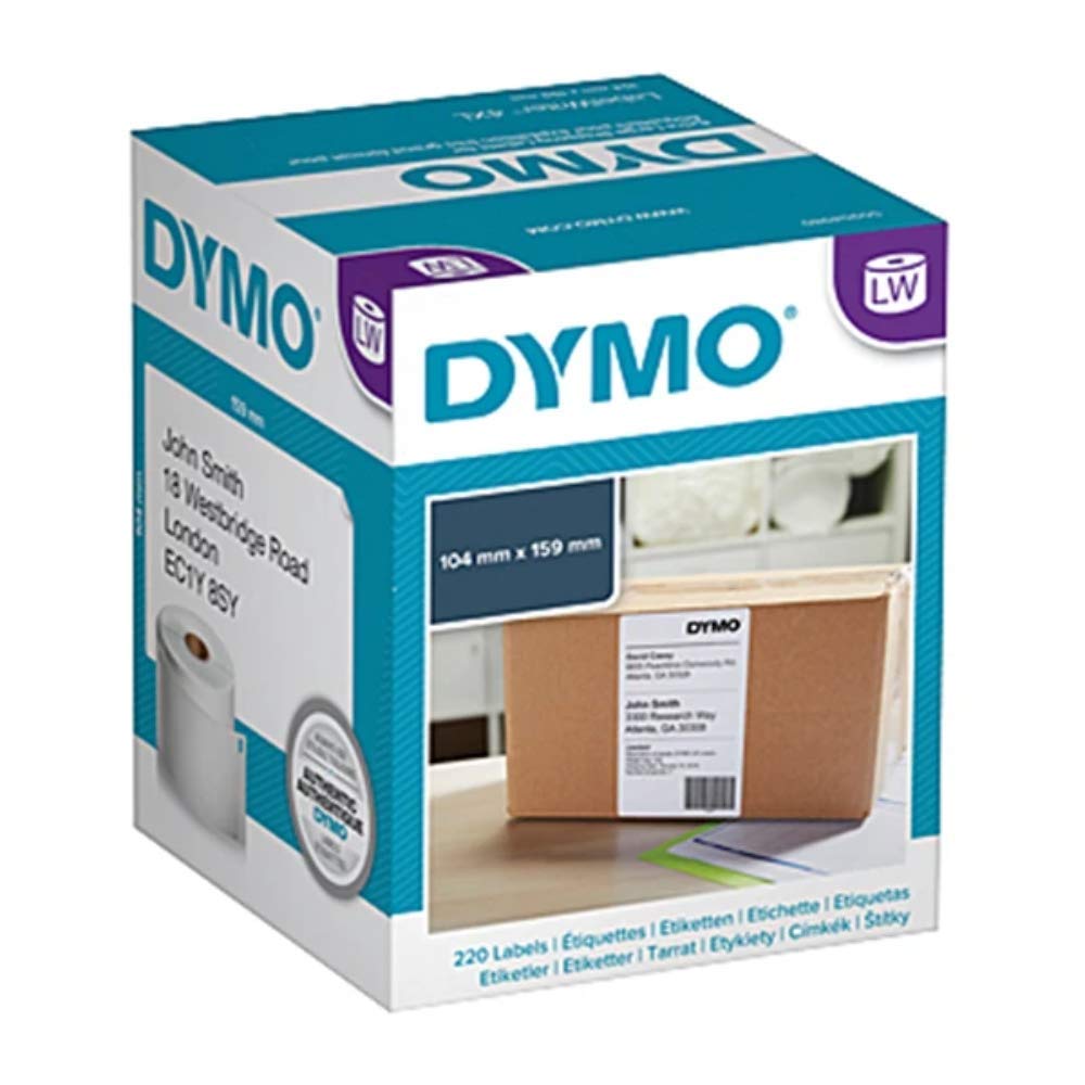 Dymo 104 mm x 159 mm LW Extra Large Shipping Labels for LabelWriter 4 ...