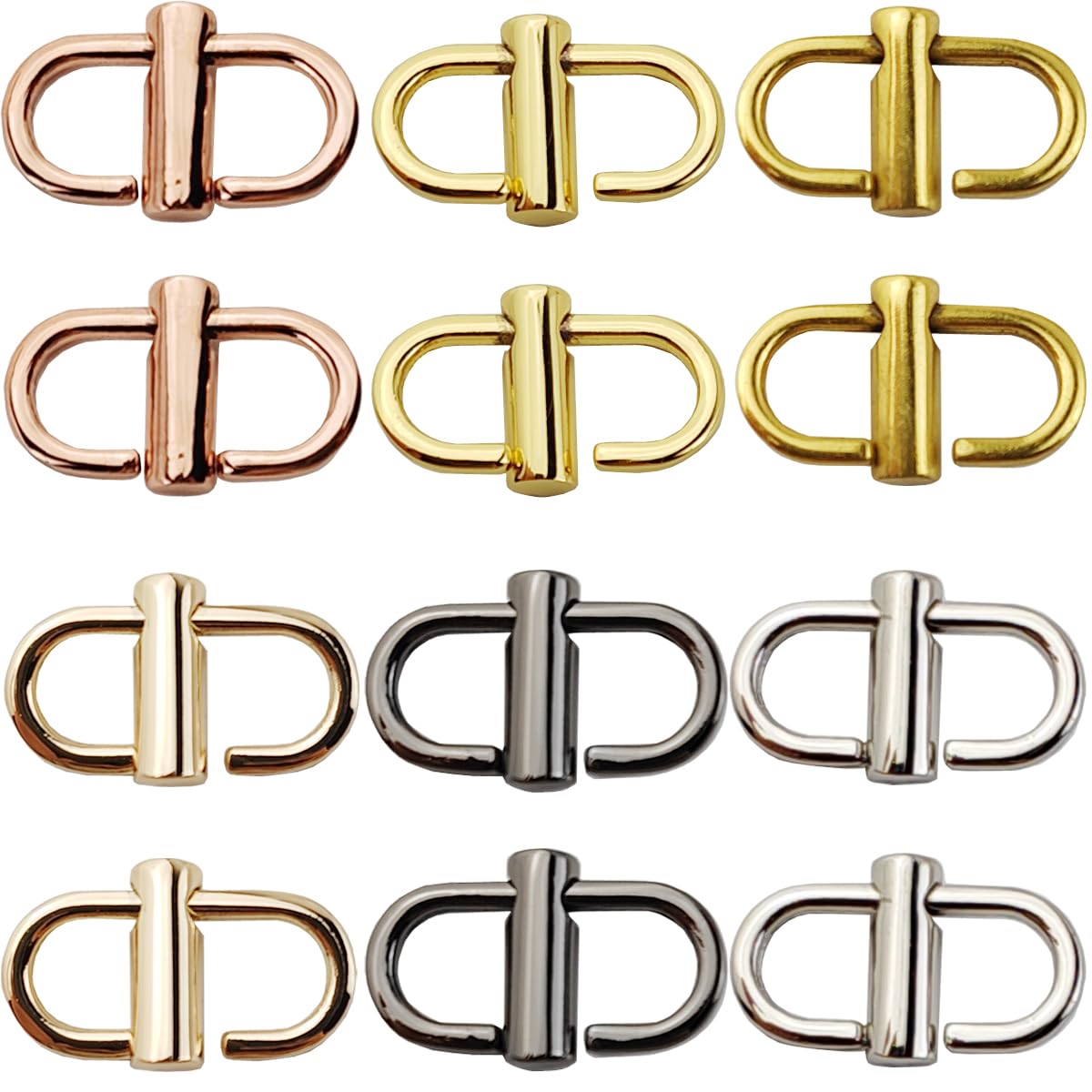 Amazon.com: GXXMEI 12PCS Adjustable Metal Buckles for Chain Strap Bag ...